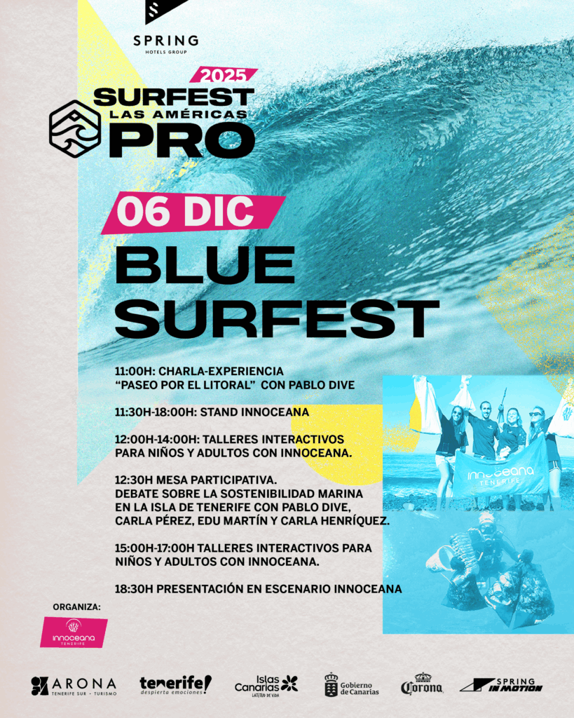 Blue Surfest: Un día para reconectar con el litoral y el océano - Las Américas Surf Pro